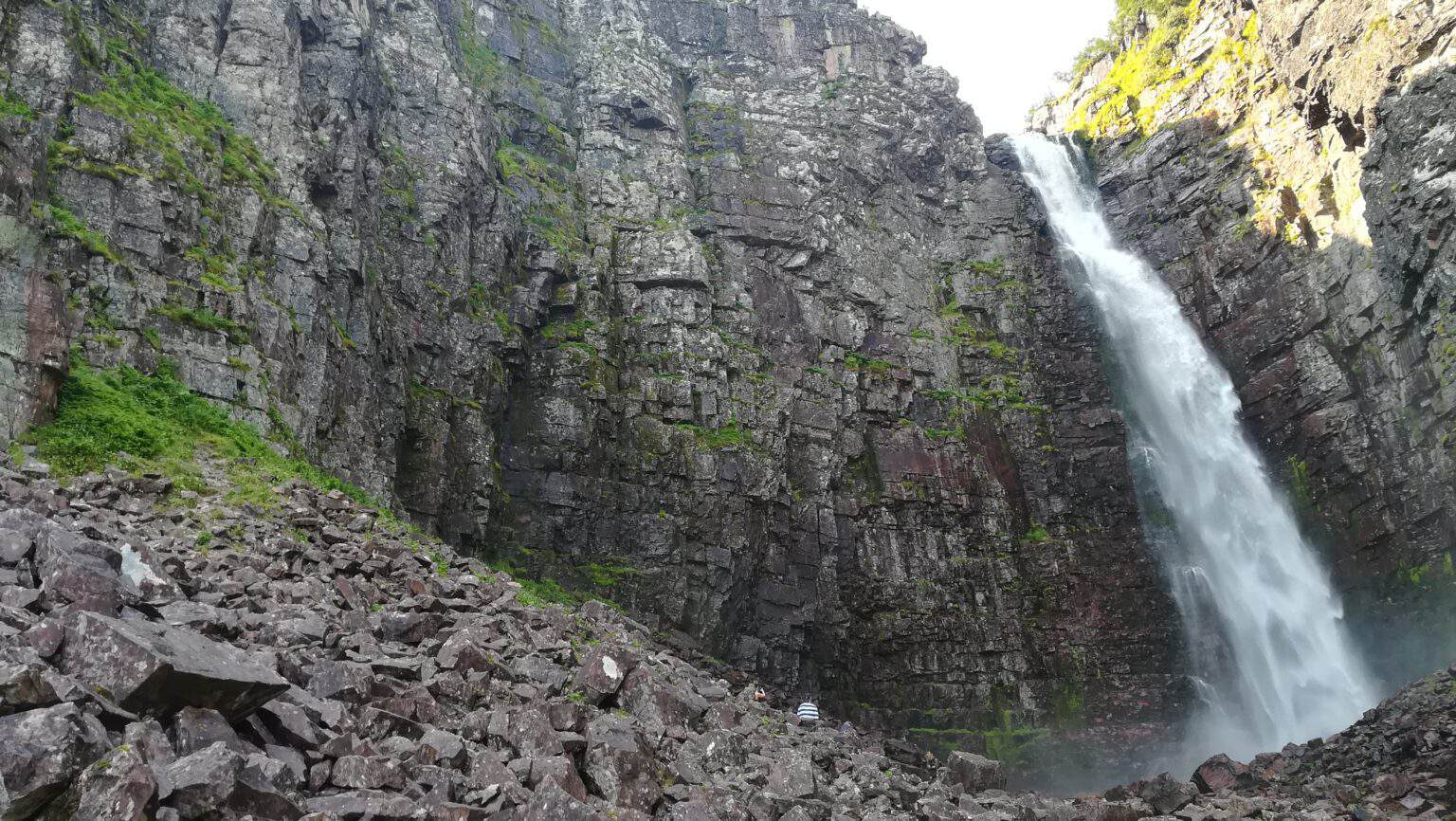 Njupeskär - Sveriges högsta vattenfall - Sverigeinspiration